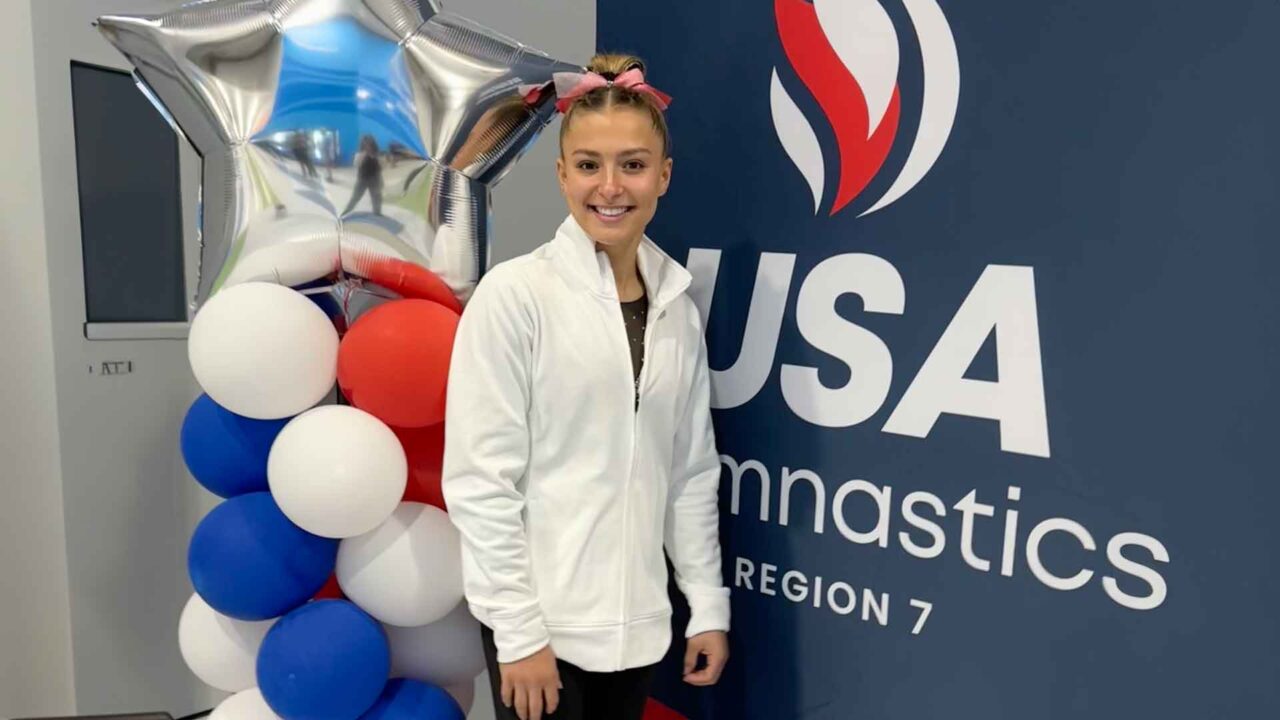 Gymnast Stella Sherry ‘24 Headed to Nationals! | D-E today