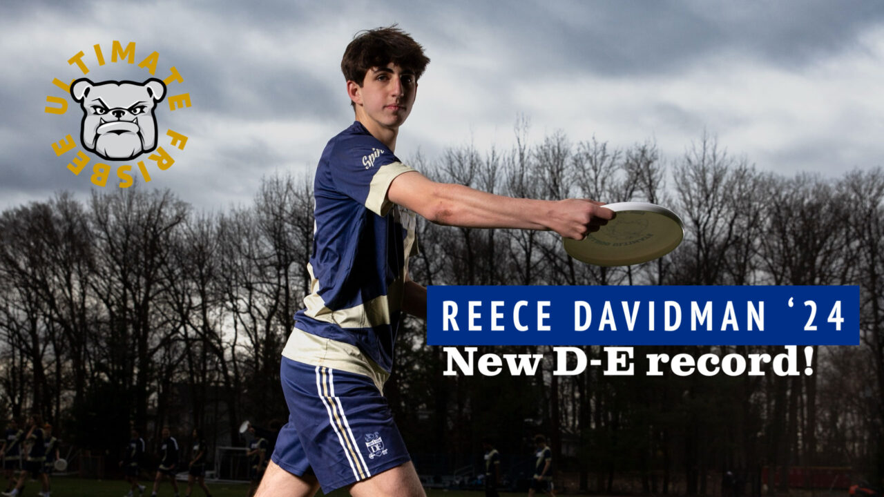 Congrats Reece Davidman ‘24, 120th Assist for Ultimate Frisbee! | D-E today