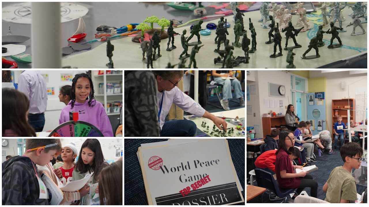 4th Grade Kicks-Off Annual “World Peace Game” | D-E today