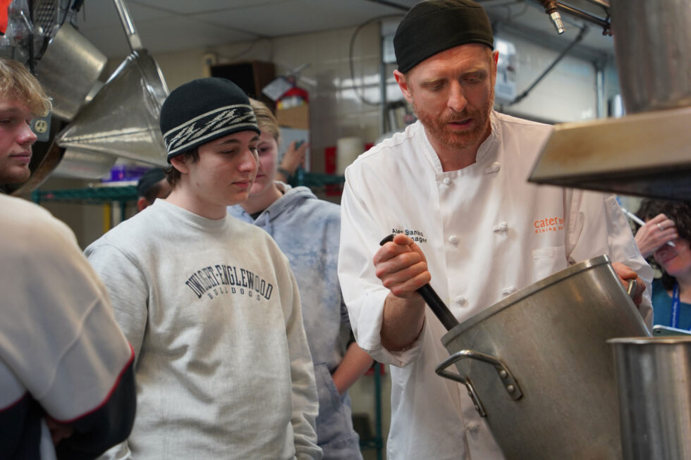 D-E’s Chef Alex, Cater to You Teach US Students About the Chemistry of ...